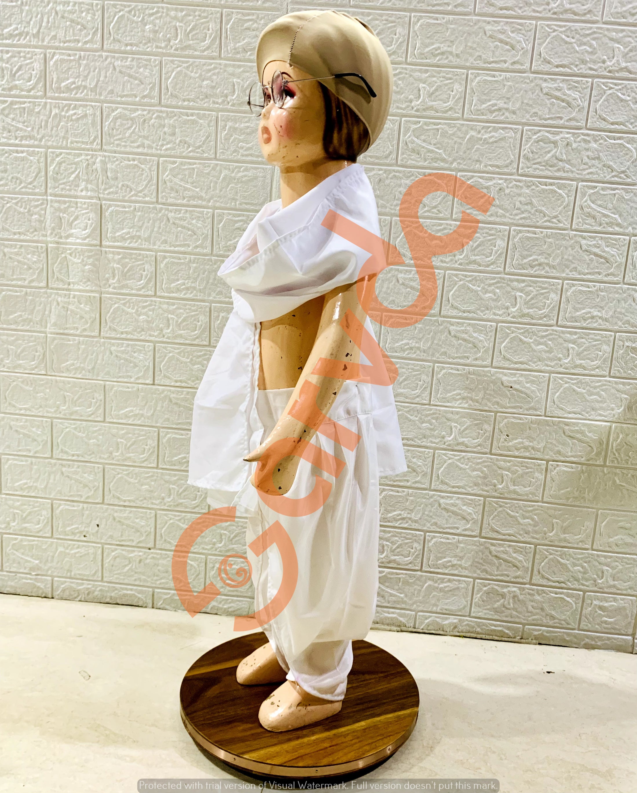 Mahatma Gandhi Full Costume Without Lathi – Sarvda