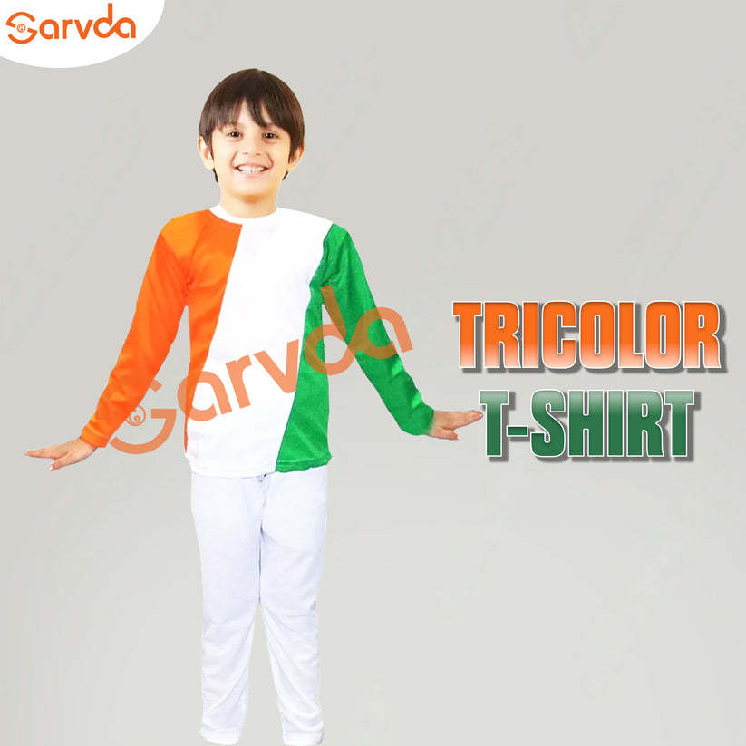 Tricolor Full Tshirt Costume – Sarvda