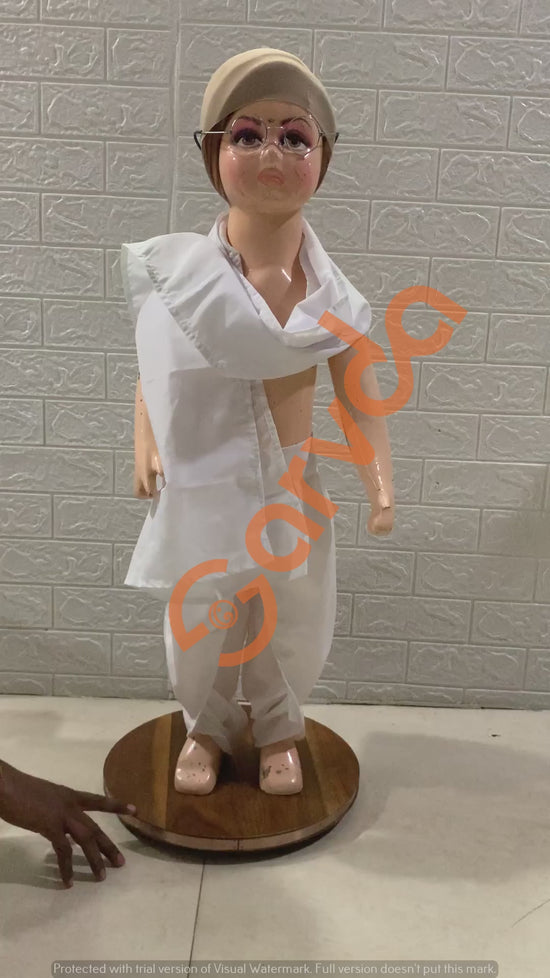 Mahatma Gandhi Full Costume Without Lathi – Sarvda