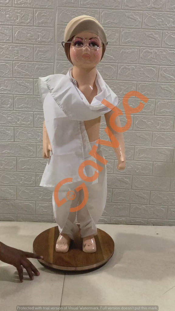 Mahatma Gandhi Full Costume Without Lathi – Sarvda
